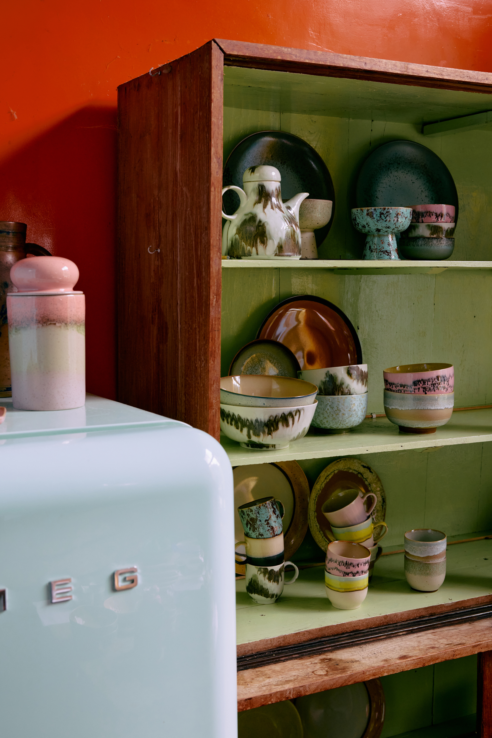 70s ceramics: café mug, patina | HKLIVING
