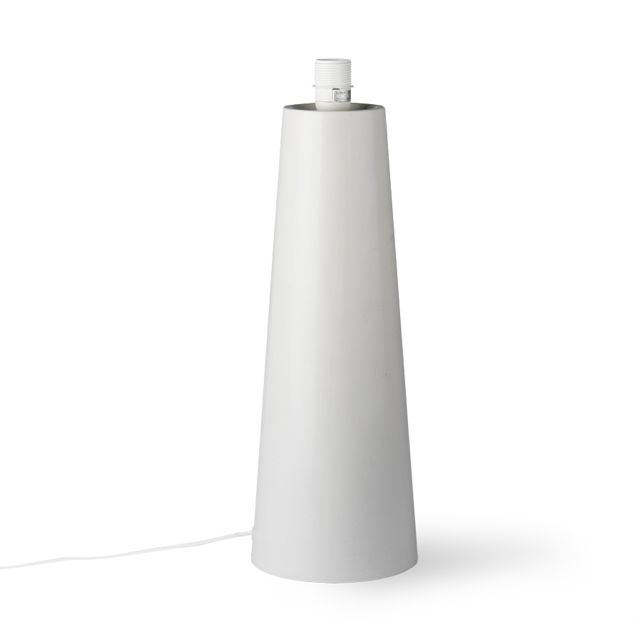 cone lamp base L matt light grey | HKLIVING