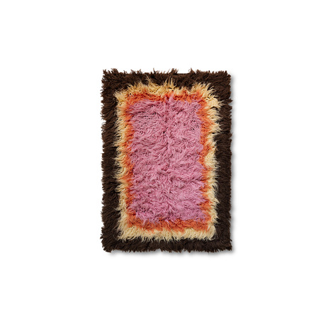 Fluffy square rug shore (250x250cm) | HKLIVING