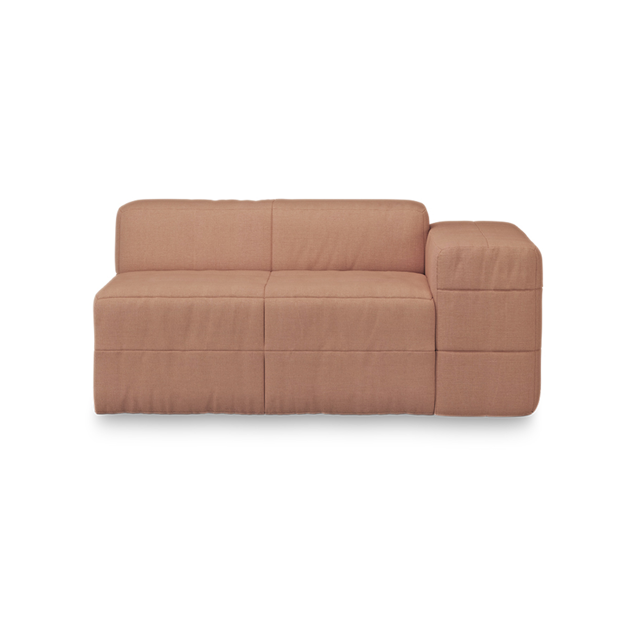 Brut sofa: element right, linen, dusty rose | HKLIVING