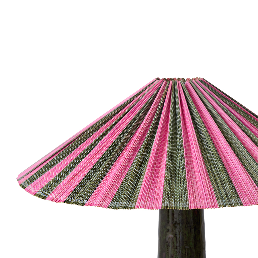Plisse lamp shade, camellia | HKLIVING