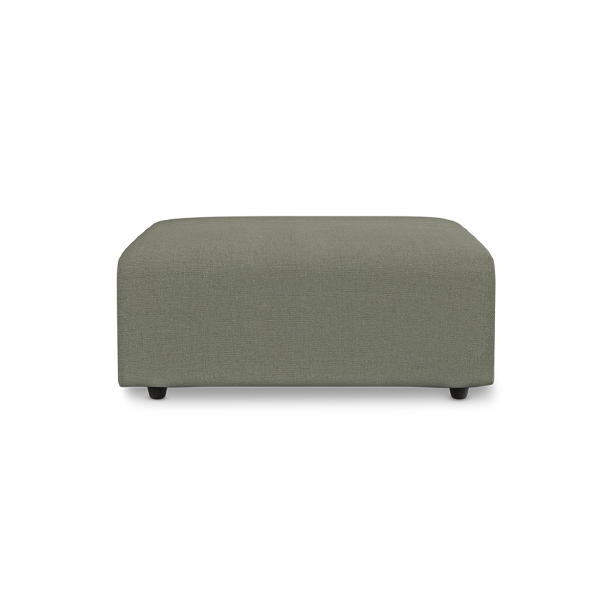 Jax couch: element hocker, linen, army green | HKLIVING