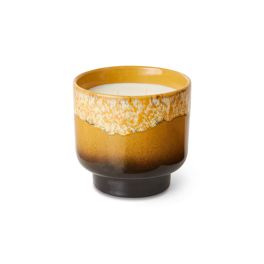 70s ceramics: scented candle Valencia | HKLIVING