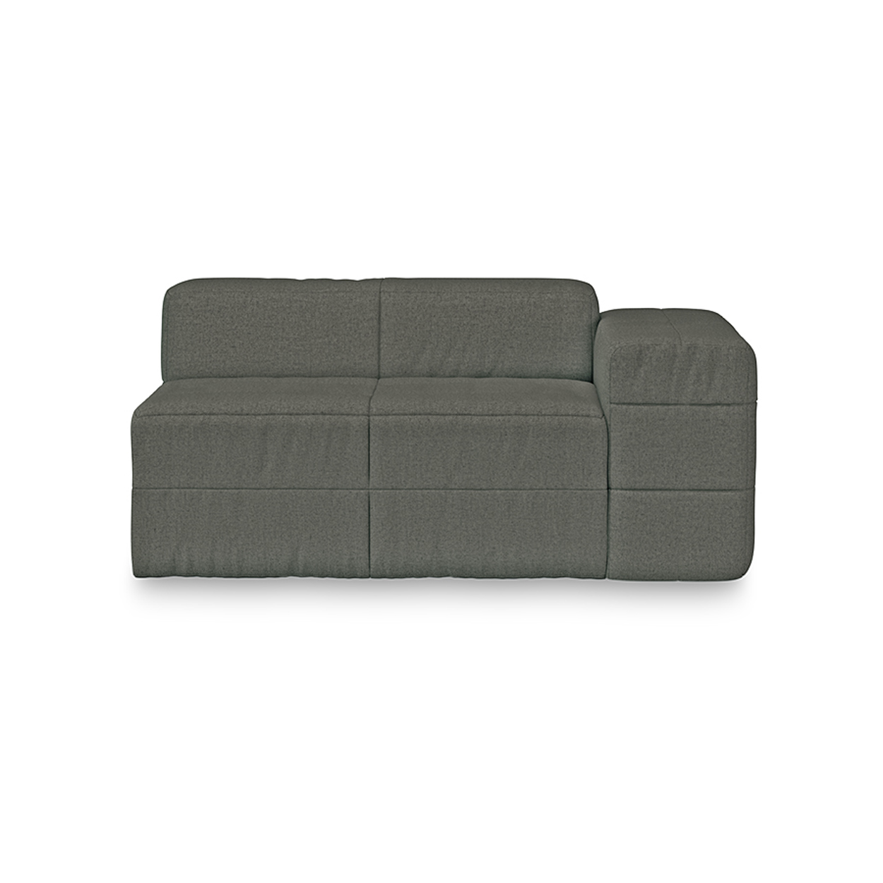 Brut sofa: element right, wander, army green | HKLIVING