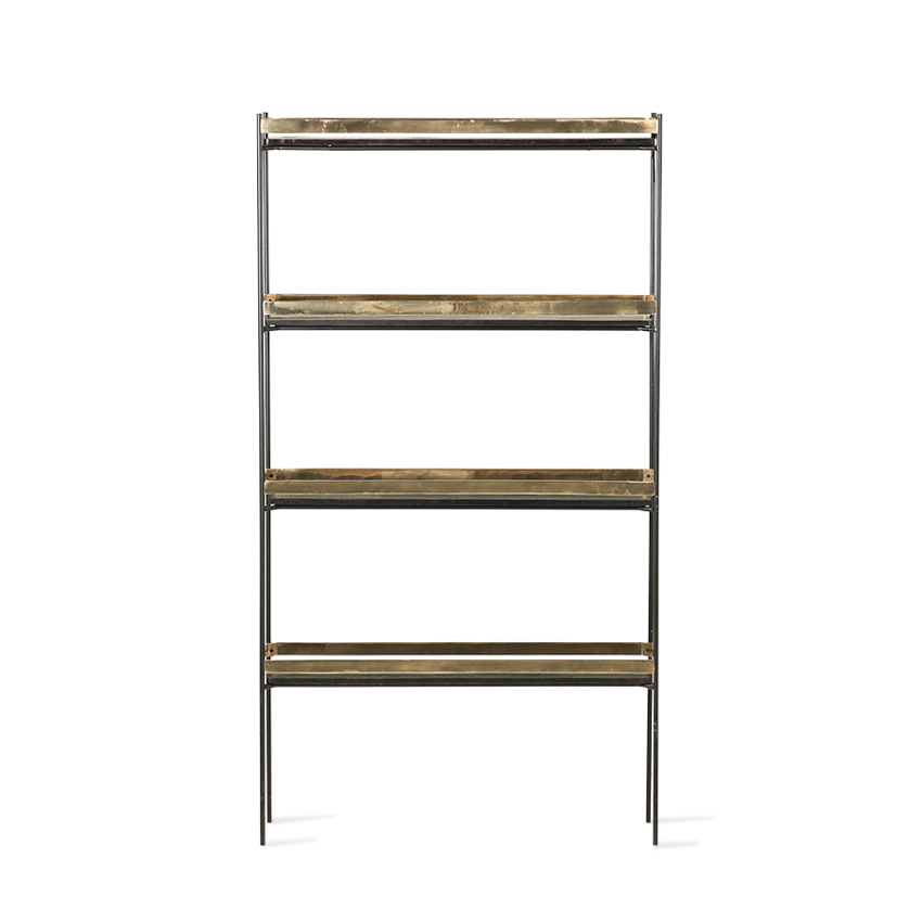 display rack black/brass | HKliving