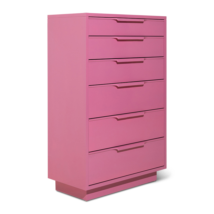 chest of drawers, hot pink | HKliving