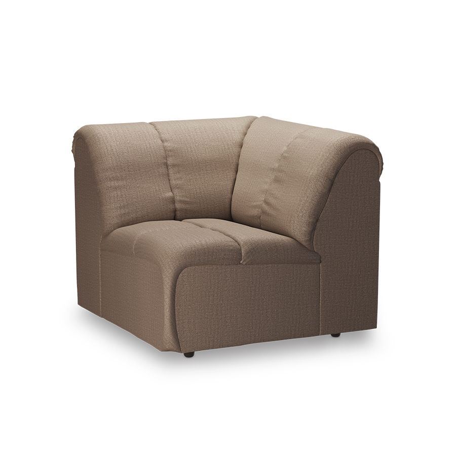 Wave couch: element corner, pure, earth | HKLIVING