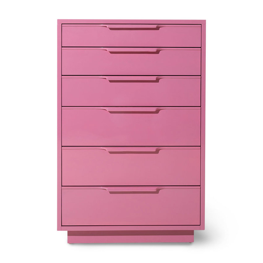 chest of drawers, hot pink | HKliving