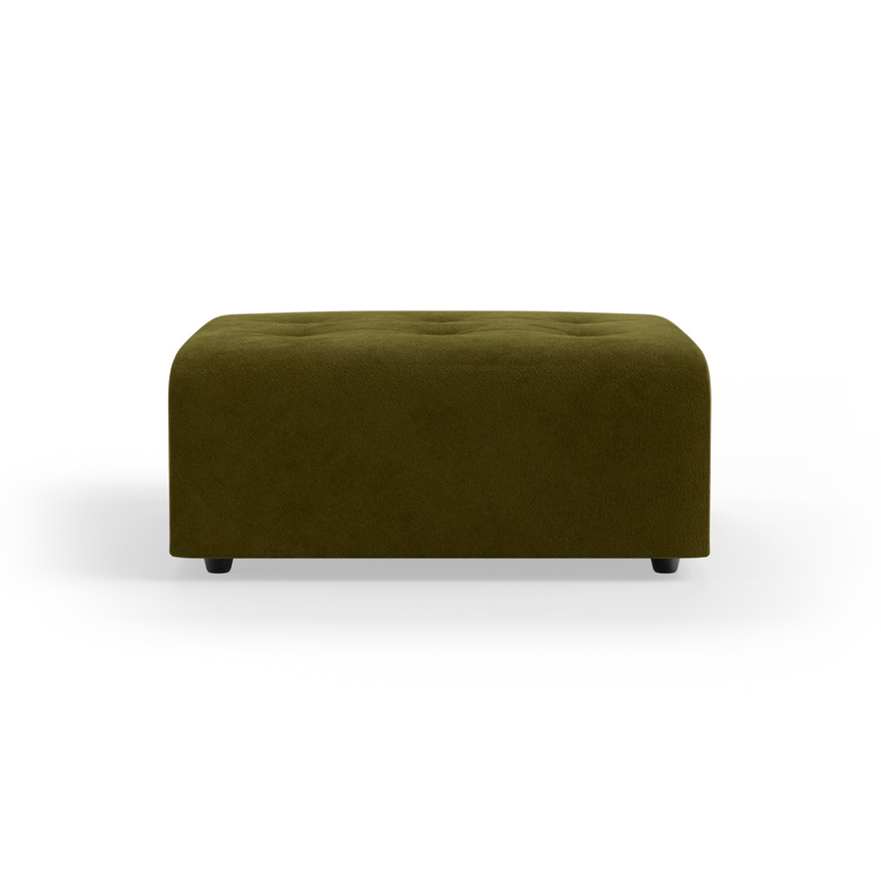 Vint couch: element hocker, royal velvet, olive | HKLIVING