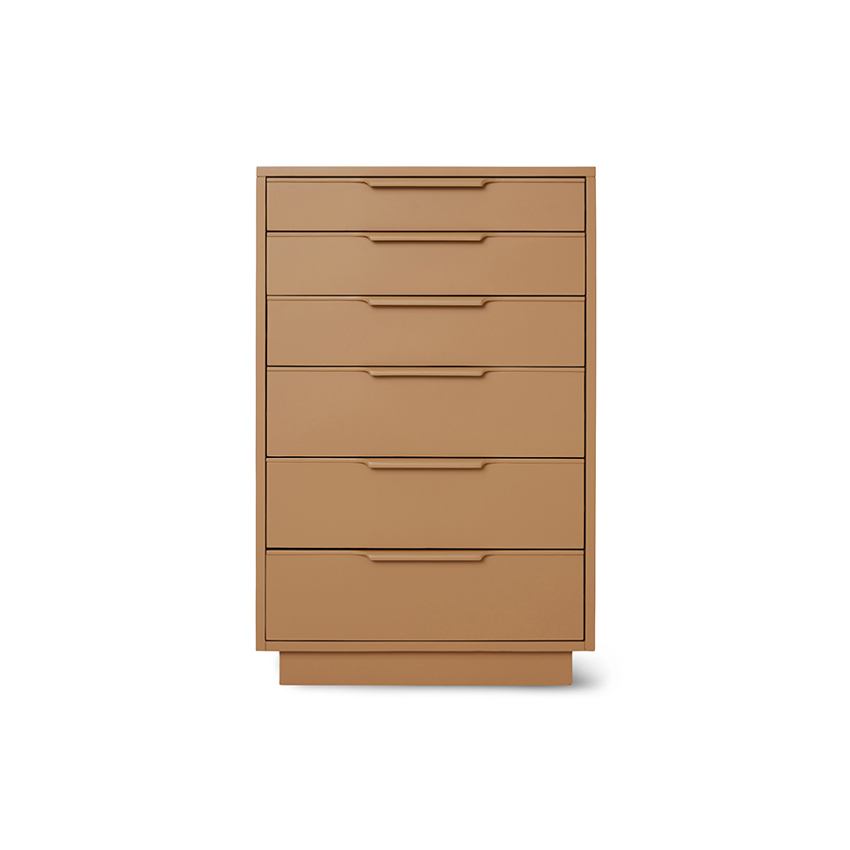 Chest of 6 drawers camel | HKliving